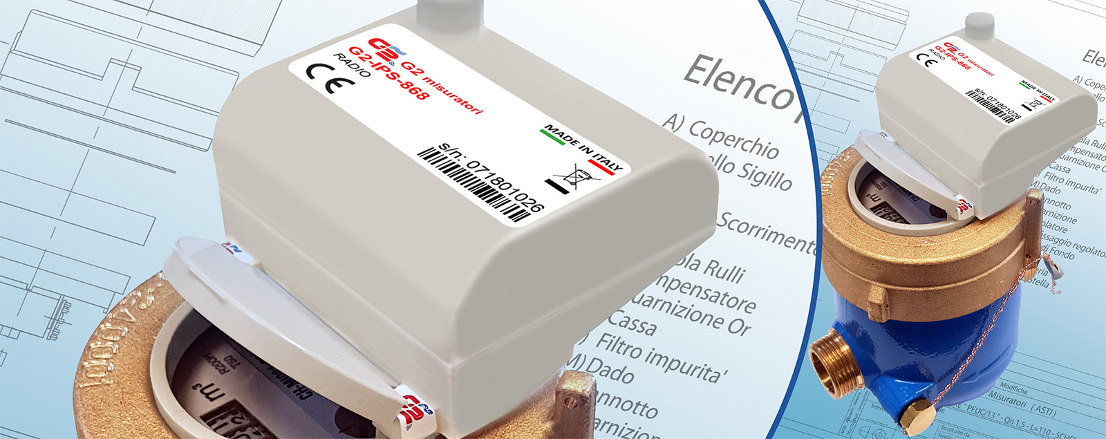 Contatori acqua, contatori acqua fredda, contatori acqua calda, smart ...